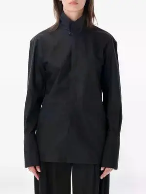 THELATEST Edith High-neck Long-sleeve Shirt