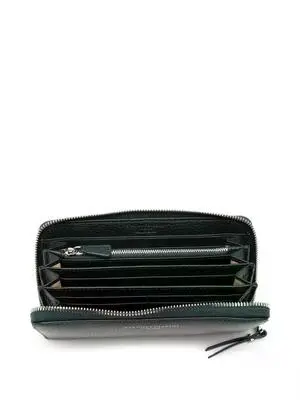 GIANNI CHIARINI Grained-leather Zip-around Wallet