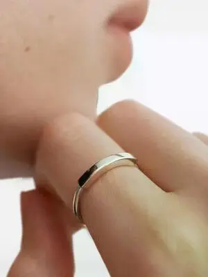 Monica Vinader Mv Linear™ Stacking Ring