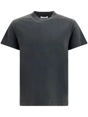ENTIRE STUDIOS Standard Cotton Crewneck T-shirt - Black
