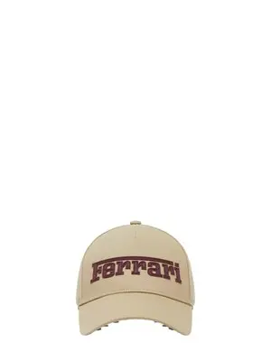 FERRARI Baseball Cap With Embroidery