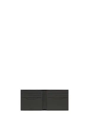 FERRARI Granata Leather Bifold Wallet