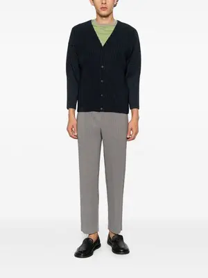 Issey Miyake Pleated Cardigan