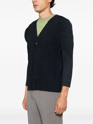 Issey Miyake Pleated Cardigan