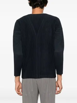 Issey Miyake Pleated Cardigan