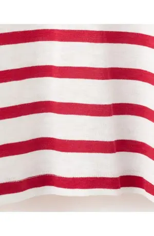 Mango Striped Cotton T-shirt