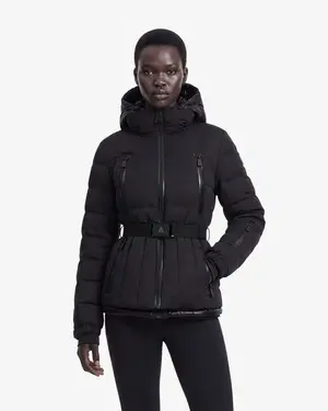 ALPENHAUS Souchet Lightweight 3-in-1 Performance Puffer With Adjustable Belt - Black