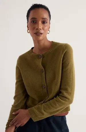 SEASALT CORNWALL Tern Tide Merino Wool Blend Cardigan