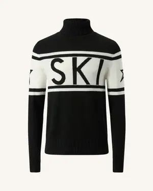 Perfect Moment Schild Merino Wool Sweater (mens) Black
