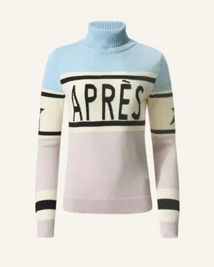 Perfect Moment Après Schild Merino Wool Sweater (womens) Cloud Blue