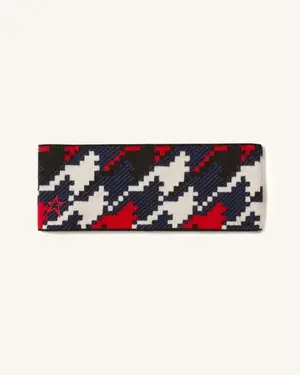 Perfect Moment Wool Headband - Houndstooth