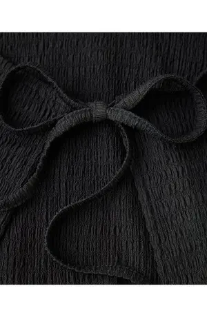 Mango Embroidered Halter Top