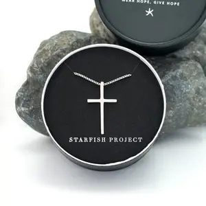 STARFISH PROJECT The Classic Cross Sterling Necklace