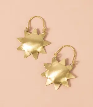 MATR BOOMIE Pratima Sun Hoop Earrings