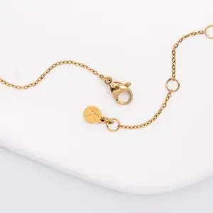 STARFISH PROJECT Brilliance V-bar Chevron Zircon Necklace