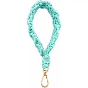 STARFISH PROJECT Macrame Wrist Strap - Mint