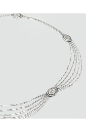 Mango Engraved Chain Belt