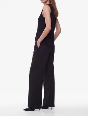 Koton Crew Neck Sleeveless Sequin Yarn Knit Top