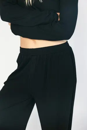 BALTIC BØRN Rubi Soft Ribbed Pajama Set