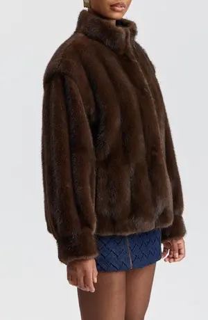 Avec Les Filles Faux Fur Jacket