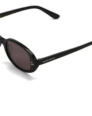 NAKED WOLFE Milan Sunglasses - Black