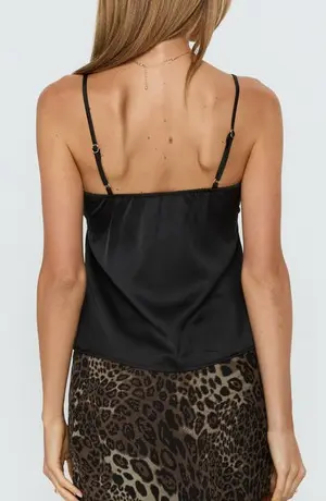 Princess Polly Carmila Lace Trim Satin Camisole