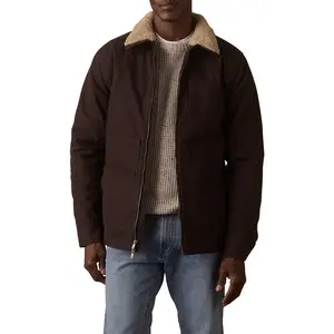 THE NORMAL BRAND Everyday Canvas Chore Coat - Umber