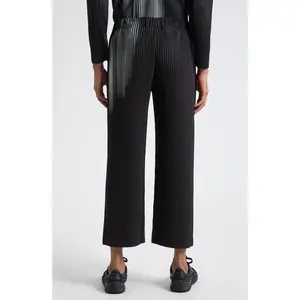 Issey Miyake In The Shadow Pleated Trousers - Shadow Black