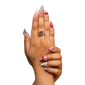 3H NAILS Nycmedium Almond Press-on Nails