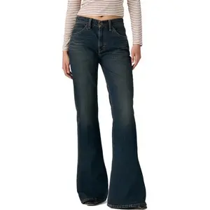 LEVI'S Puddle Snap Flare High Waist Flare Jeans - High Vibration