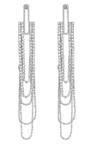 MARLYN SCHIFF Reign Linear Drop Earrings