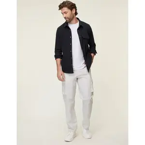 LORDS OF SUN Fleece Overshirt - Black