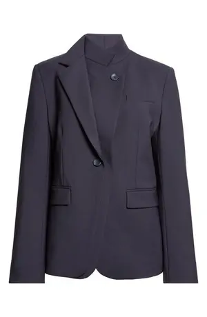 TWP Double Take Wool Blend Blazer - Midnight