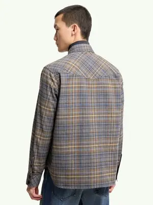 Moncler Grenoble: Cotton Tartan Shirt