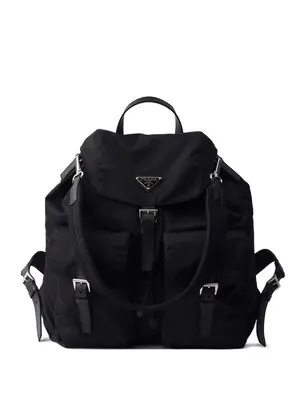Prada Re-nylon Backpack - Black