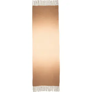 Fleurette Cashmere & Silk Ombré Scarf - Camel