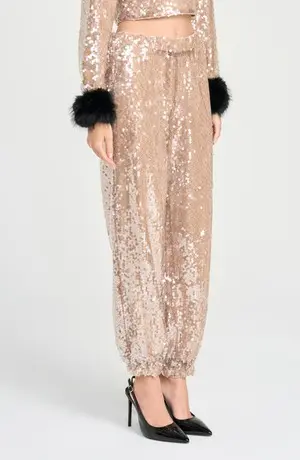 WAYF X Rose Lola Flash Sequin Joggers