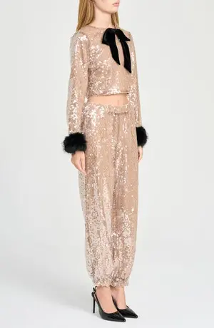 WAYF X Rose Lola Flash Sequin Joggers