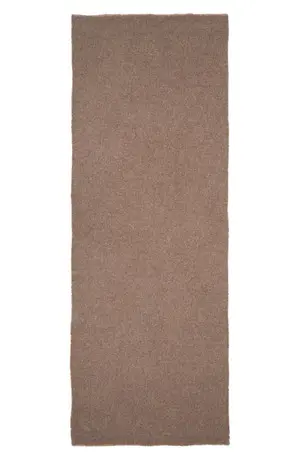 Fleurette Lofty Cashmere & Silk Wrap - Hazelnut
