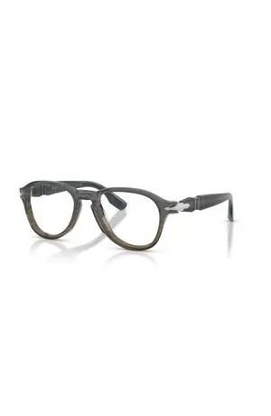 Persol 51mm Pilot Optical Glasses - Grey