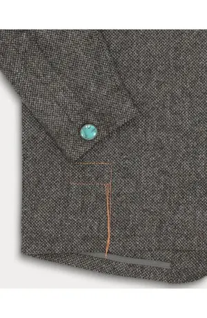 FORTELA Scotland Pure Wool Jacket - Fog Grey