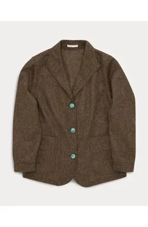 FORTELA Scotland Pure Wool Jacket - Rust