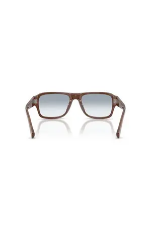 Persol 55mm Rectangle Optical Glasses