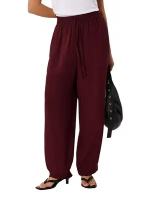 Whistles Tie Waist Trouser - Fig
