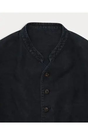 FORTELA Yankee Single-breasted Linen Jacket