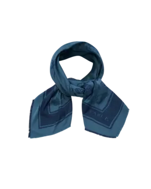 FABLE ENGLAND Butterfly Large Square Jacquard Scarf
