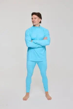 OOSC Rhythm Is A Dancer Baselayer Top - Blue