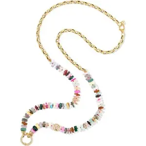 EDEN PRESLEY 14k Gold Multi-stone & Diamond Necklace