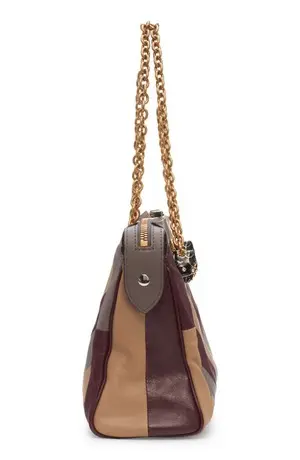 Valentino Garavani Panthea Medium Leather Shoulder Bag
