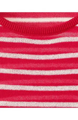 Mango Striped Crewneck Sweater